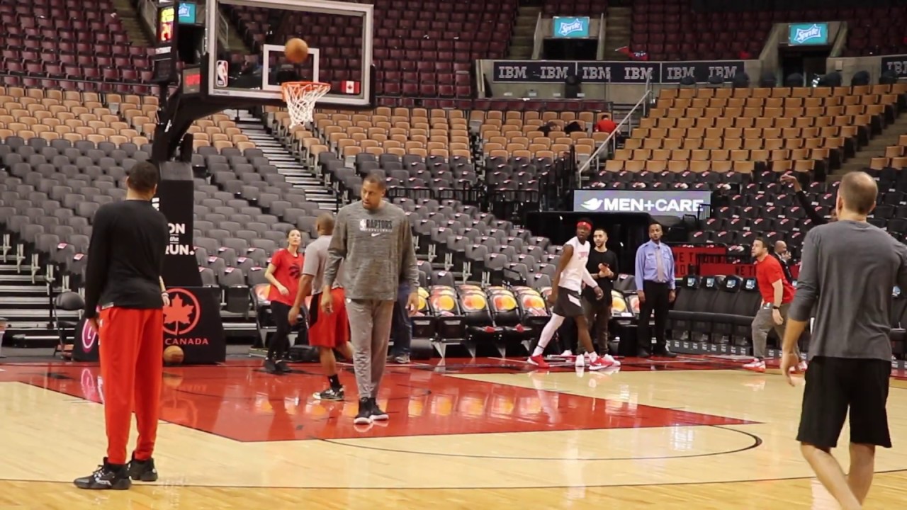 Basketball Drills Used By The Toronto Raptors - YouTube