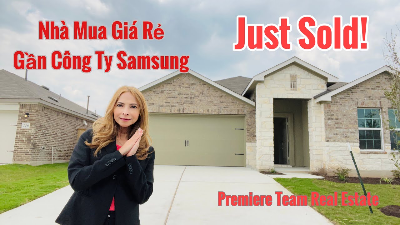 Nhà Mới Gần Công Ty Samsung, Hutto, Texas - YouTube