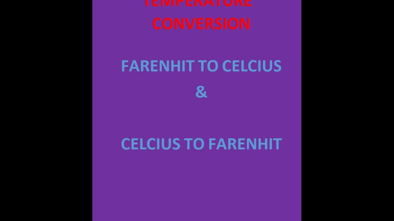 HOW WE GET TEMPERATURE CONVERSION FORMULA YouTube how-we-get-temperature-conversion-formula-youtube