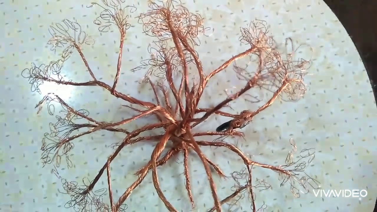 How to Make Electric Wire Tree - YouTube