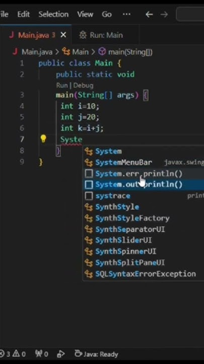 Addition Of Two Number || Java Complete Course #7 #viral #shorts # ...