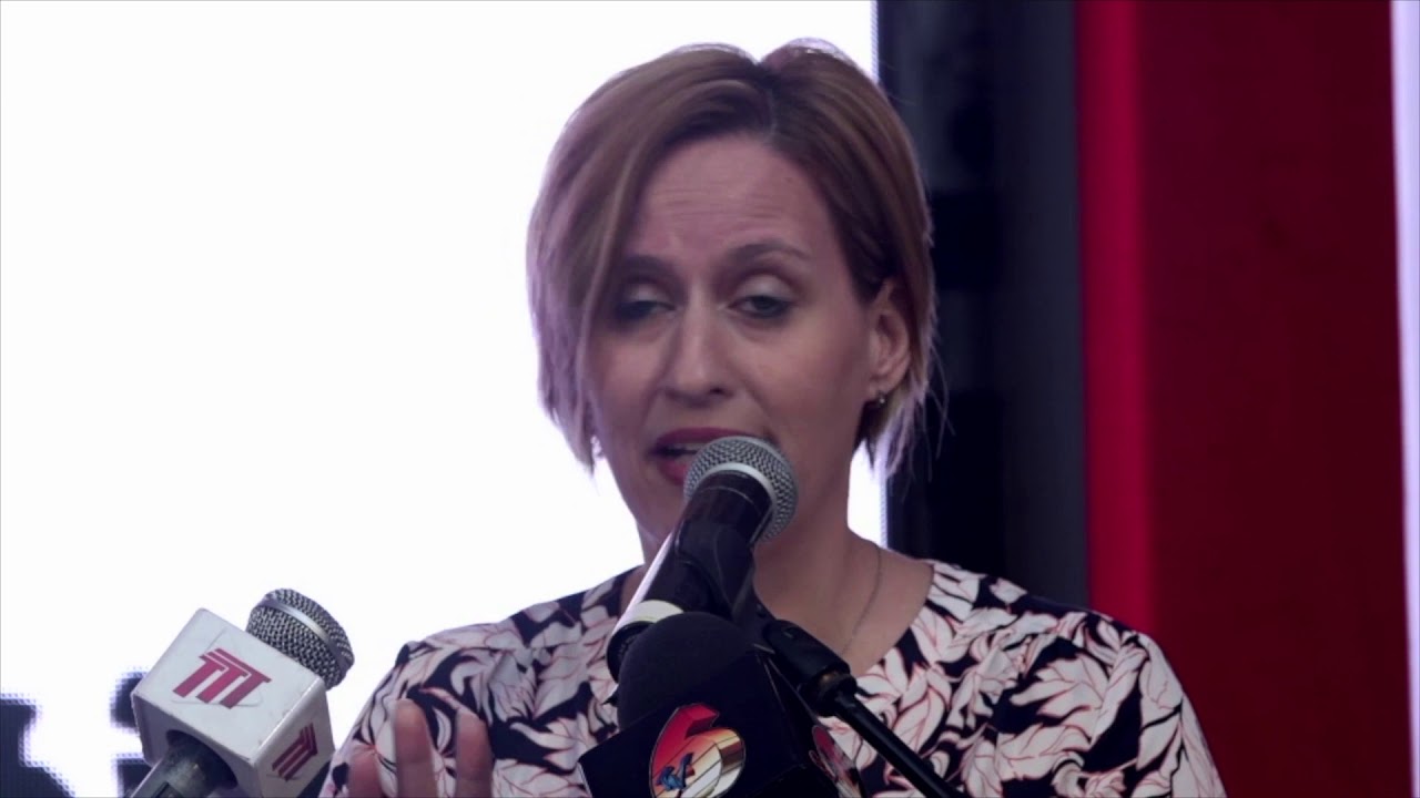 Cindy Schutters speaks at the Media Launch of Christmas Joy 2019 - YouTube