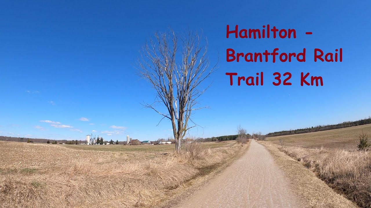 Hamilton-Brantford Rail Trail - YouTube