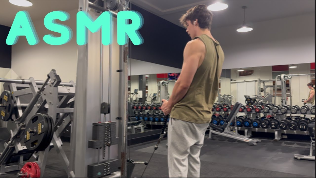 Whispered Gym ASMR Join Me for Arm Day - YouTube