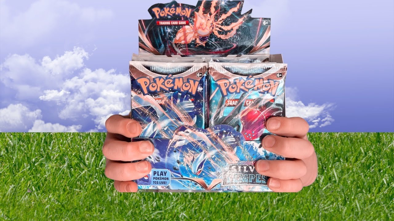 Opening a silver tempest booster box! - YouTube