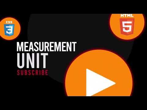 HTML & CSS : Measurement Unit (Tagalog) #29 - YouTube