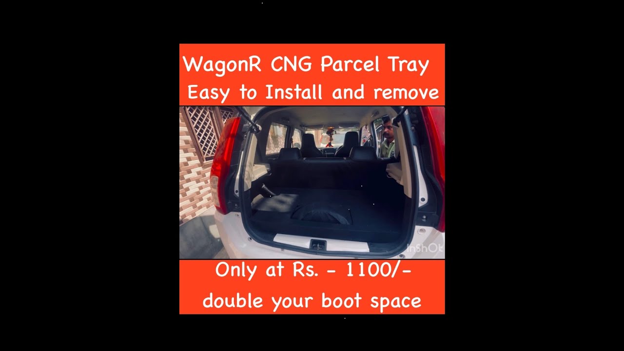 New WagonR CNG Tray - CNG Cover installation at very cheap price 1100 ...