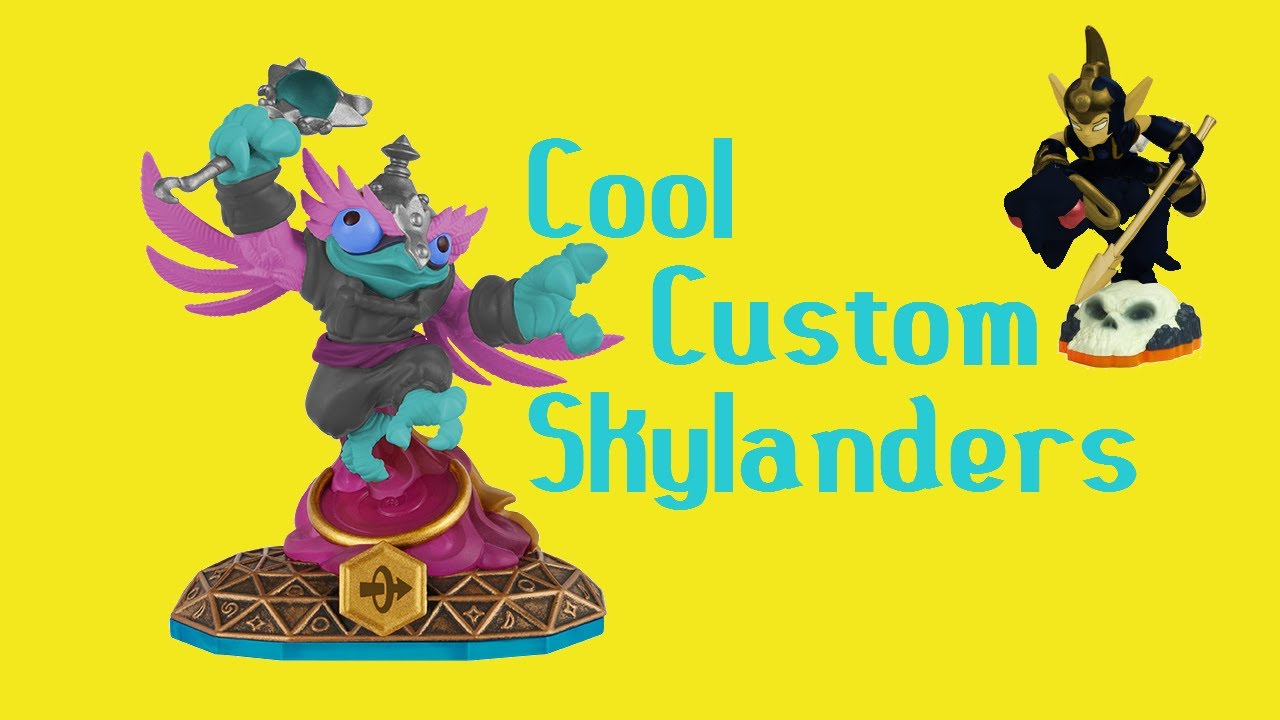 Skylanders: Cool Custom Variant Characters - YouTube