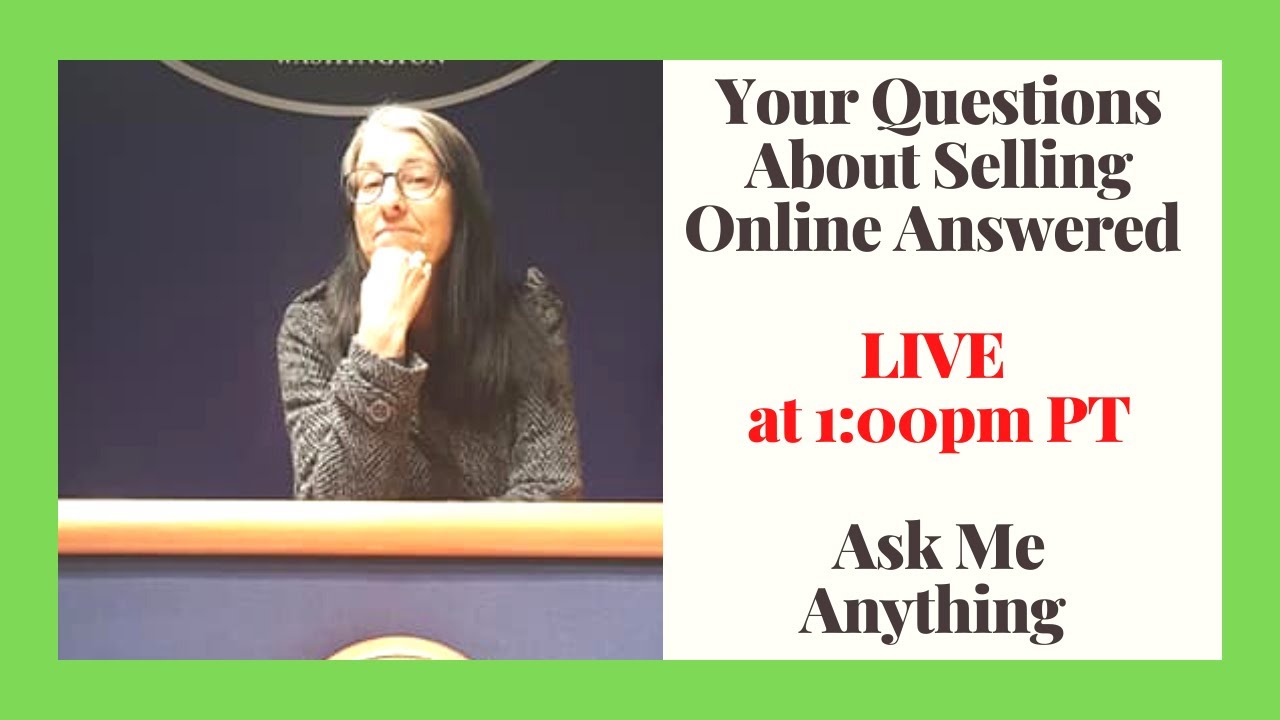 Your Questions About Selling Online Answered LIVE - YouTube