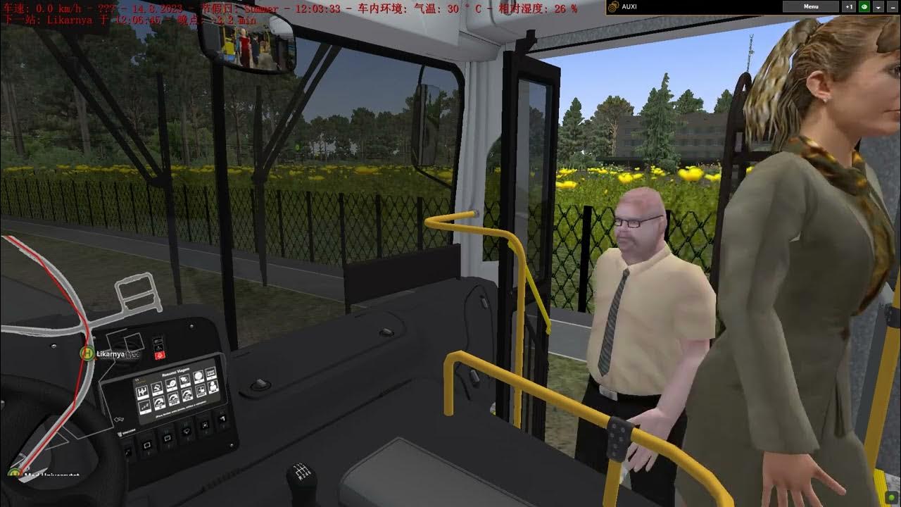 OMSI2 Kotsyubinsk 2023 Line 11 With Mascarello Gran Via 2014 MB - YouTube