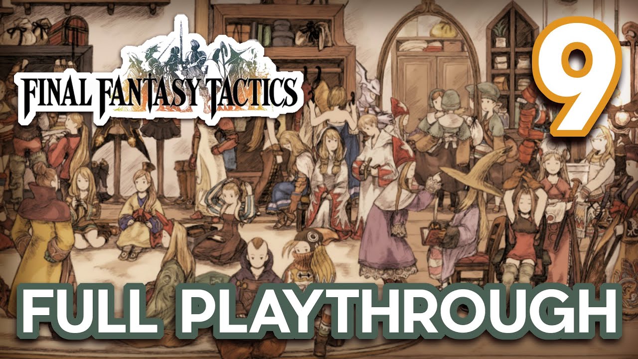 Lets' Play Final Fantasy Tactics PSX (Playstation) | FULL PLAYTHROUGH ...