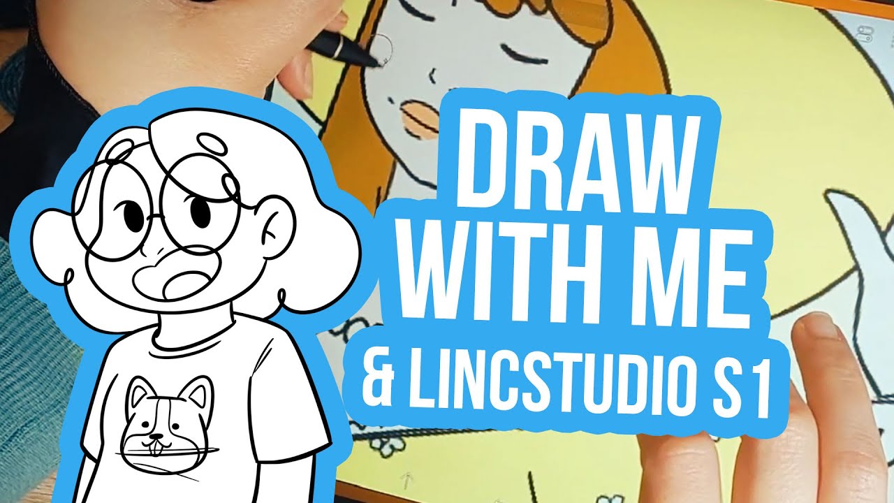 windows all-in-one tablet? 🤩 lincstudio s1 test - draw with me - YouTube