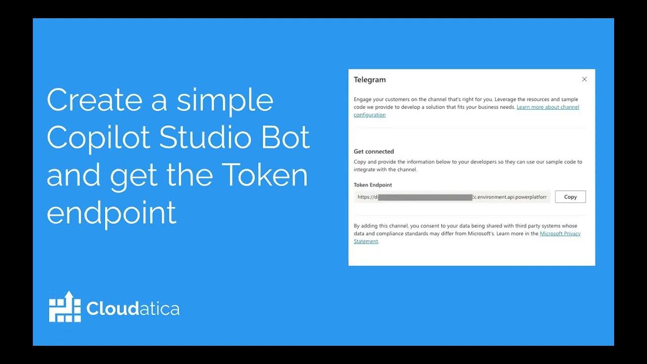 Create a Copilot Studio and get token endpoint (2/5: Copilot as a skill in Azure Bot Framework ...