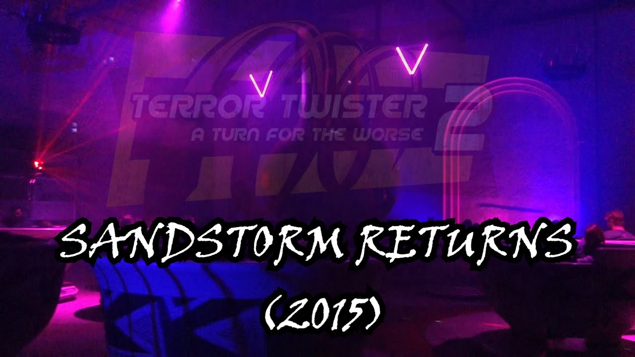 Terror Twister 2 "Sandstorm Returns" 2015 At Six Flags Great America ...