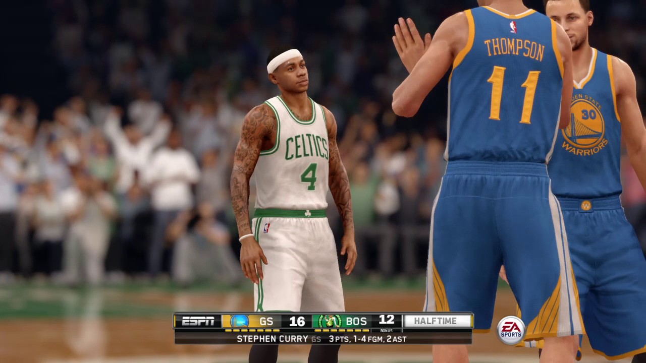 NBA LIVE 17 2017 WARRIORS FULL ROSTER - YouTube