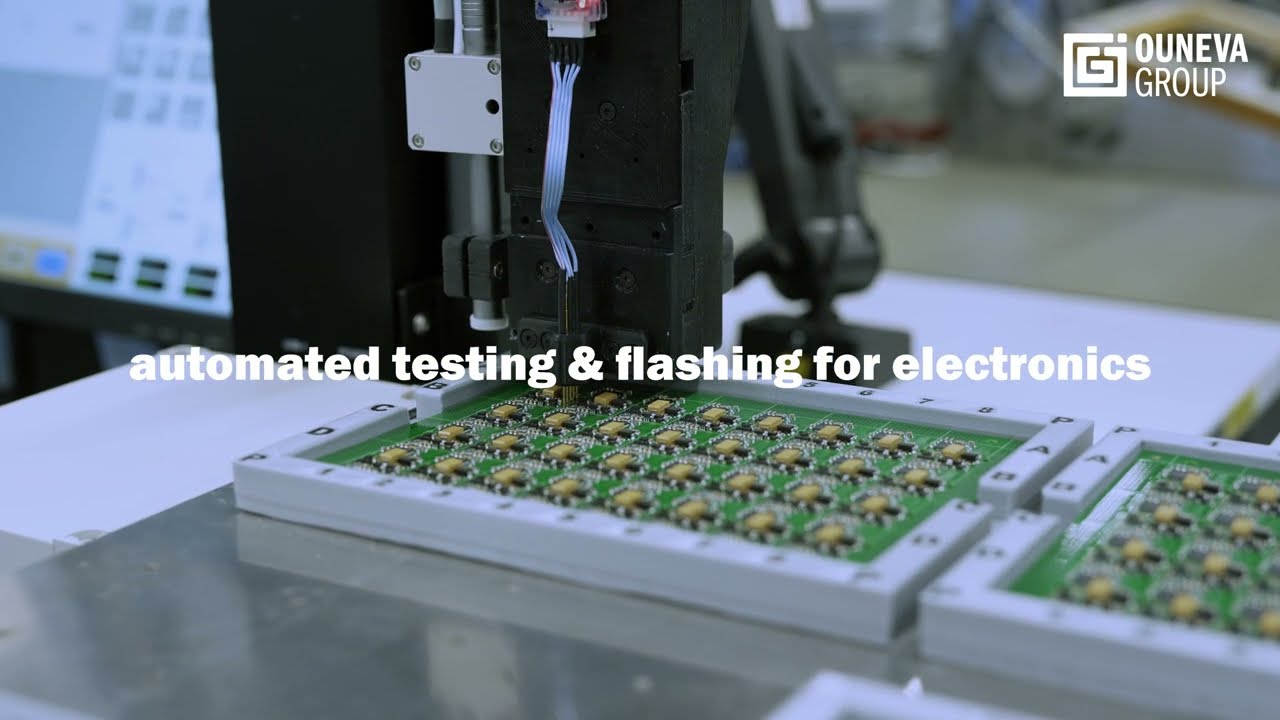 Production of hand-held electronics at Ouneva Group - YouTube