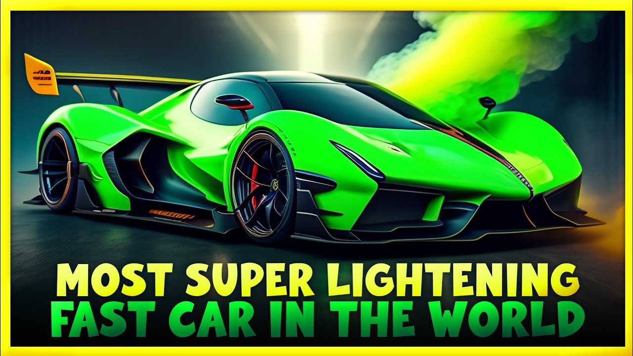 Most Super lightening fast car in the worldBreaking Speed Records ...