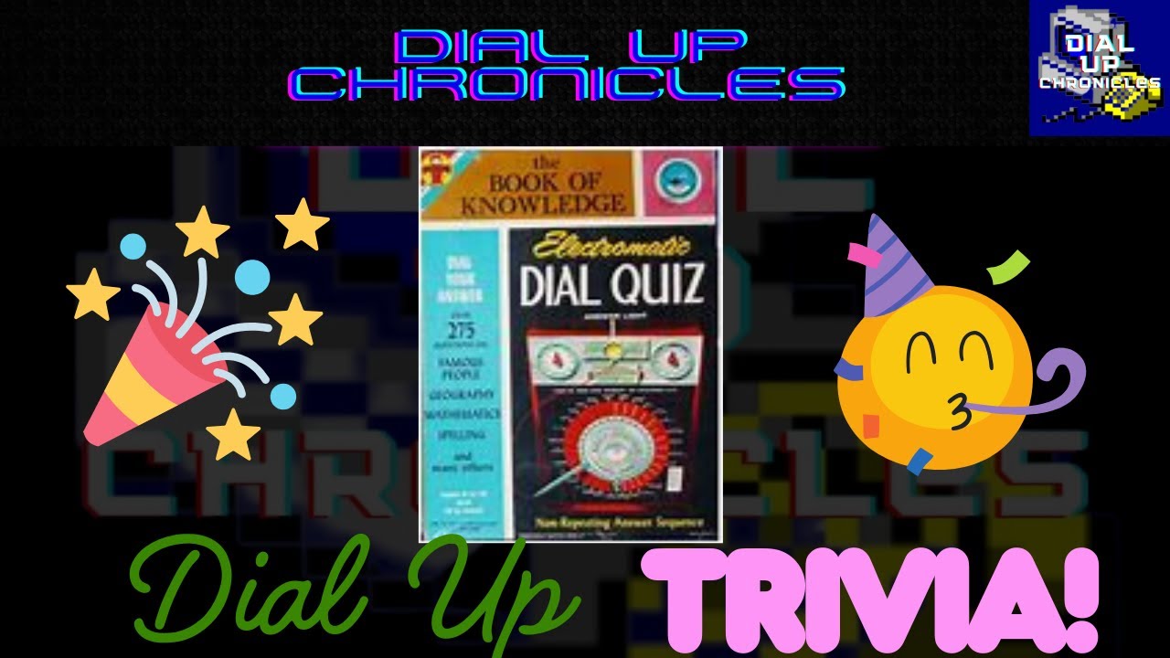 Dial Up Trivia! - YouTube