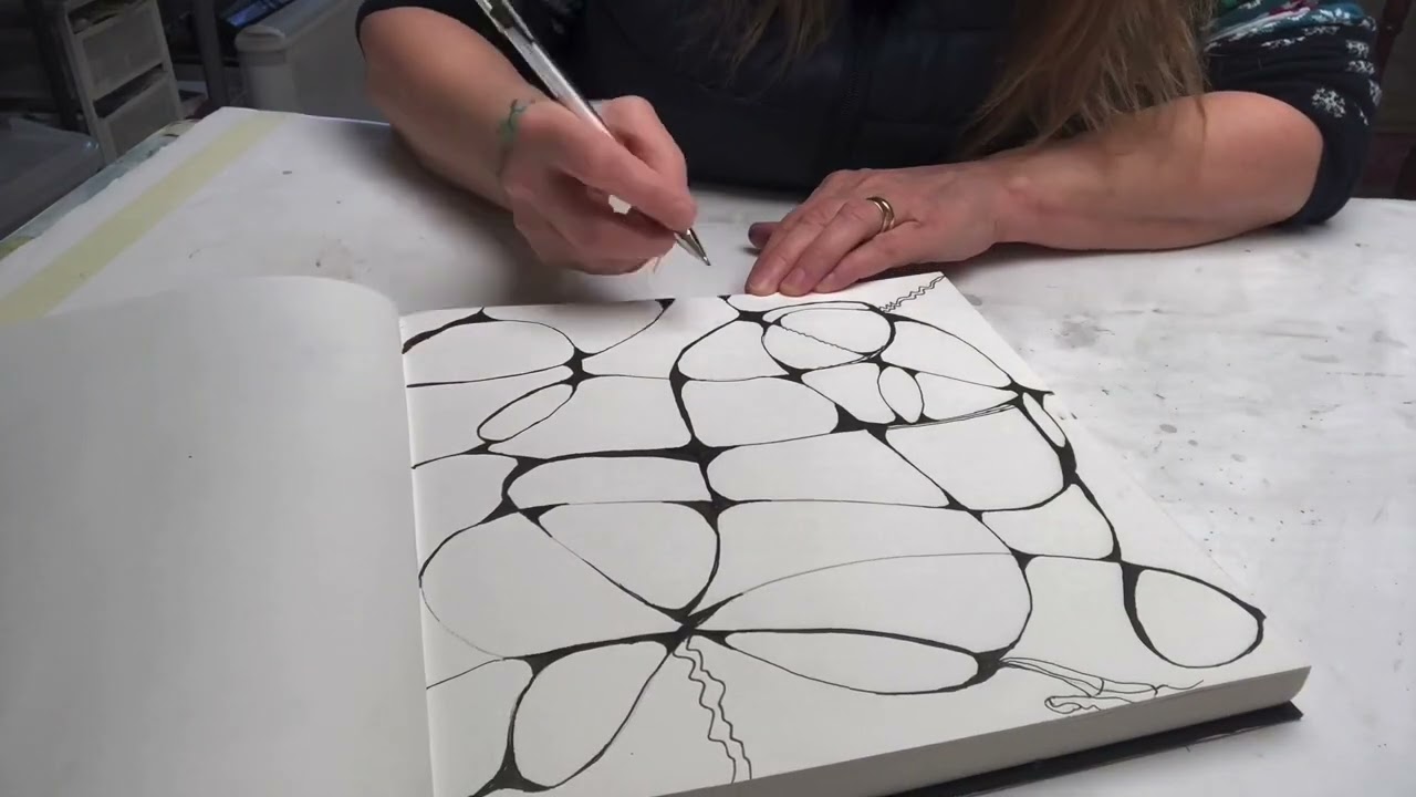 Neuro Art for beginners. #neurographicart #neurographics - YouTube