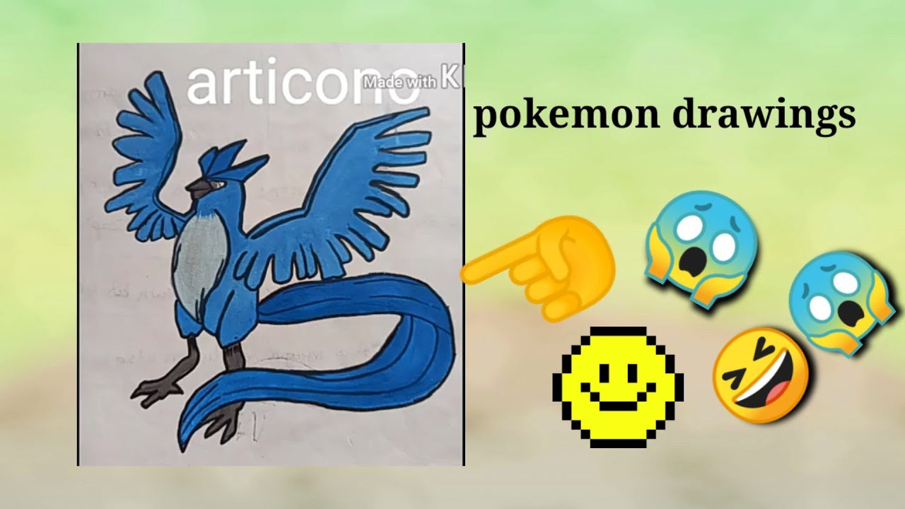 My Pokemon drawings + scenery drawings - YouTube