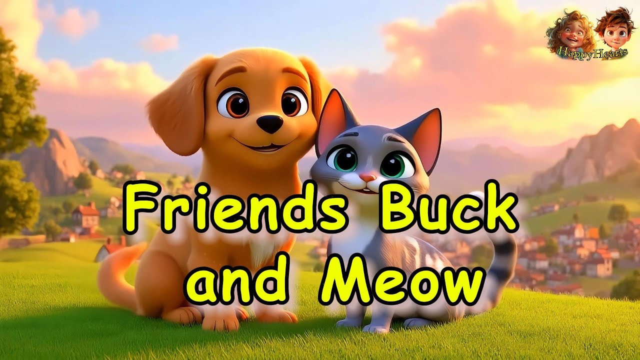 Friends Buck and Meow | English Bedtime Stories for Children - YouTube
