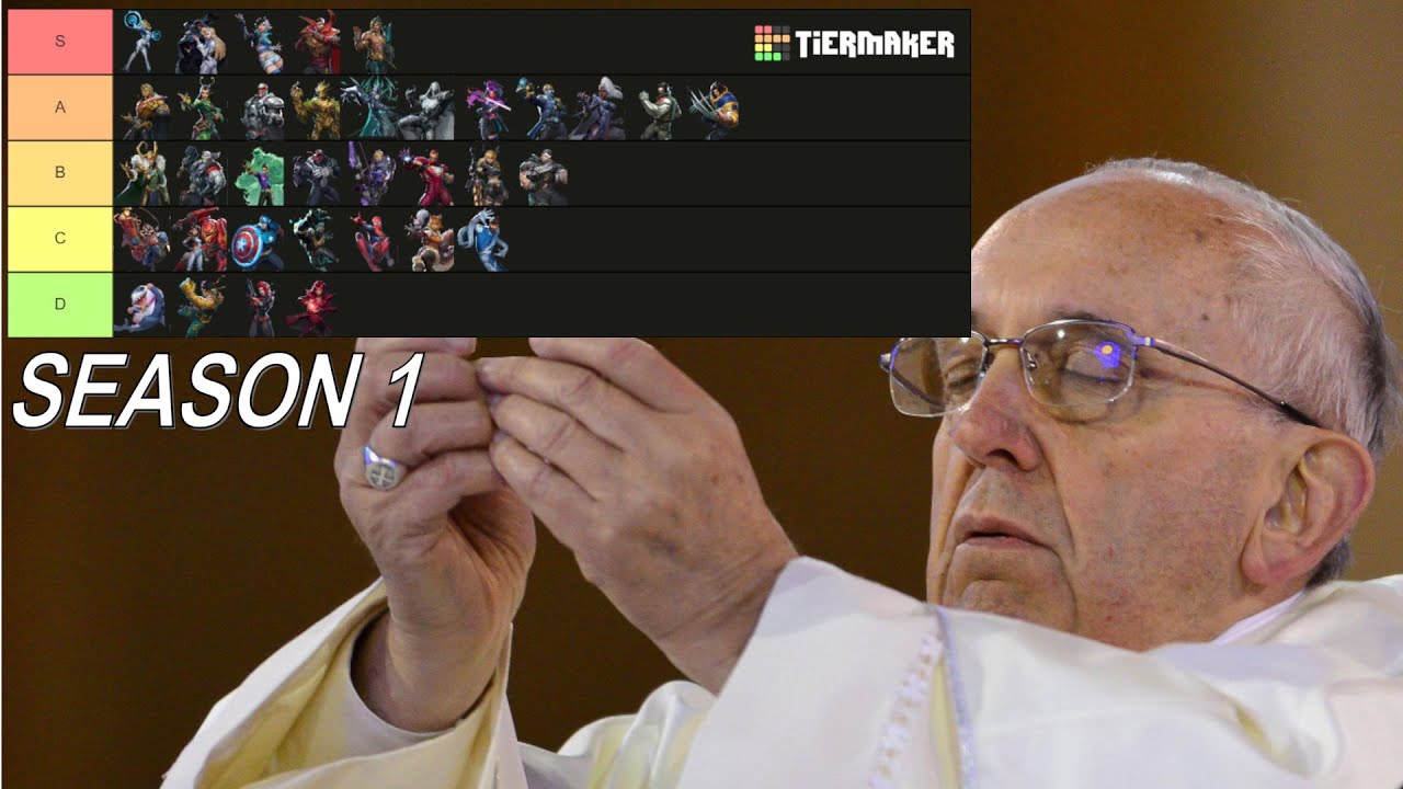 The ESSENTIAL Hero Tier List (Season 1) - YouTube