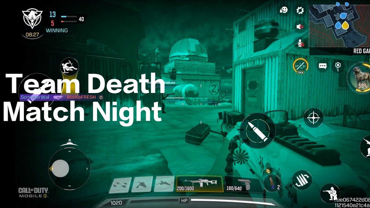 Team Death match night - YouTube