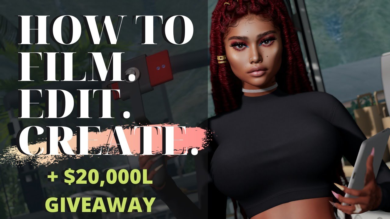 MACHINIMA 101 + $20,000L Giveaway - How to Film, Edit, Create a Second ...