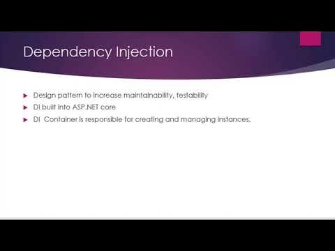 Dependency Injection - YouTube