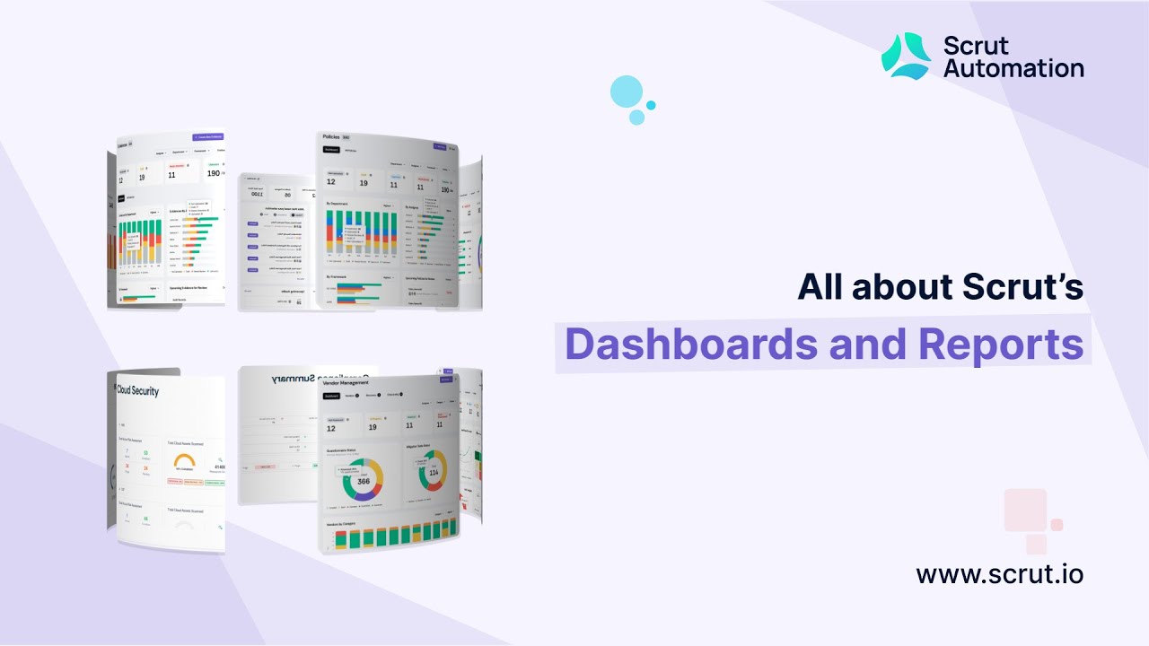 Streamline Compliance with Scrut’s Dashboards & Reports! - YouTube