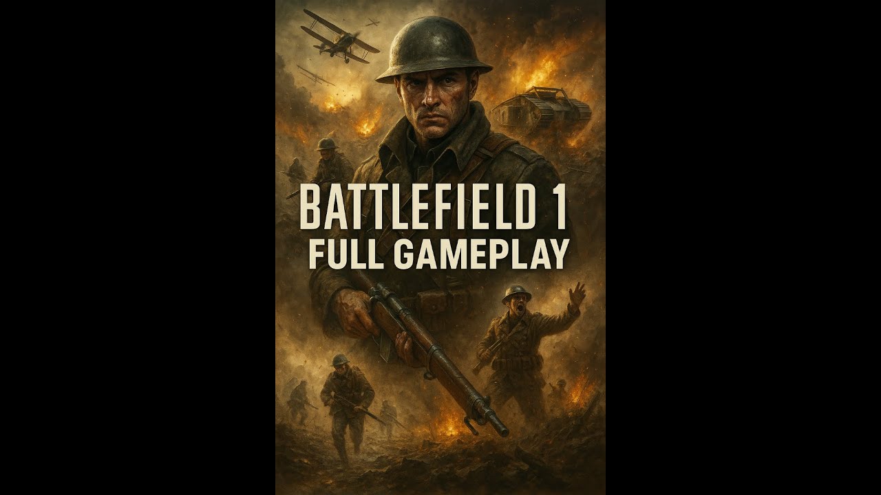 Battlefield 1 - Full Movie Gameplay (All War Stories) | Cinematic ...