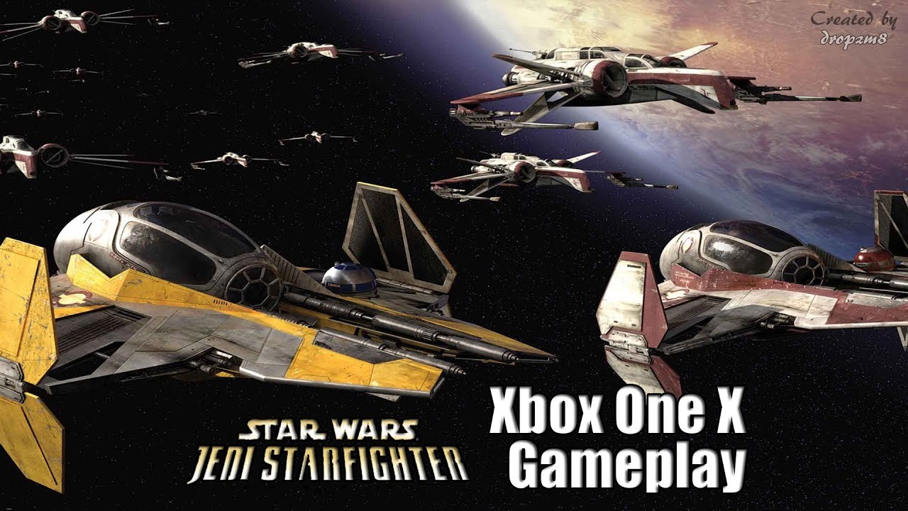 Star Wars - Jedi Starfighter (Xbox One X Gameplay) - YouTube