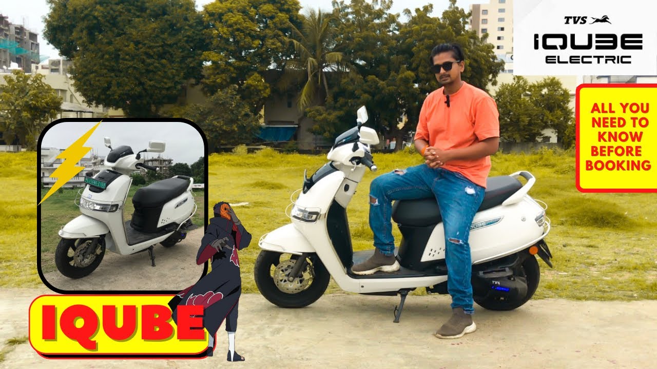 TVS iQube Electric Scooter Detailed Review सब EVs का बाप ? - YouTube
