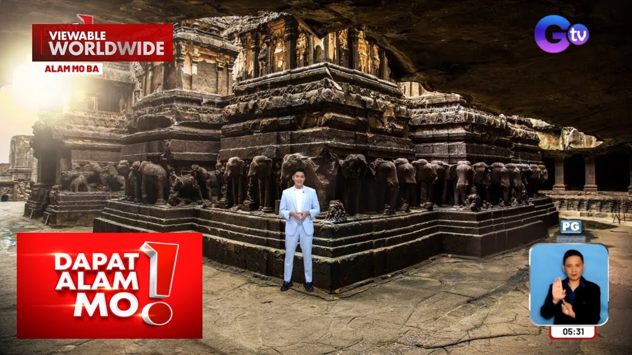 Templo sa India, inukit mula sa isang higanteng bato | Dapat Alam Mo ...
