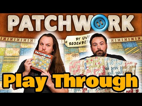 Patchwork Play Through | The Game Haus