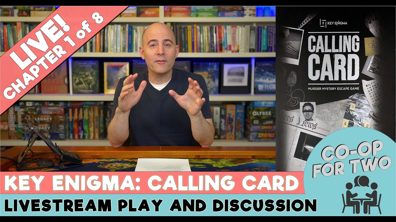Key Enigma - Calling Card - Playthrough - Chapter 1 of 8 - YouTube