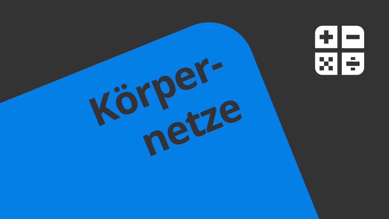 Körpernetze - Wie bastelt man einen Kegel? | Mathematik | Geometrie ...