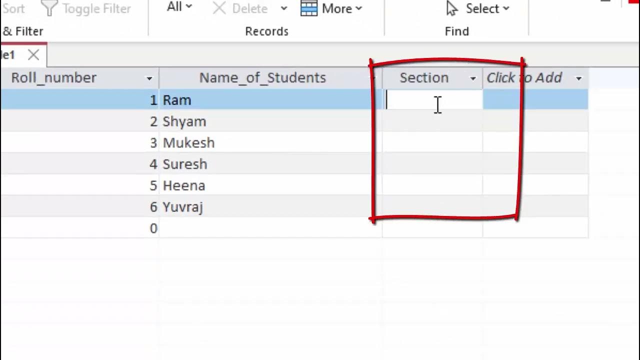Sql Queries In Microsoft Access Computerexcelsolution Youtube