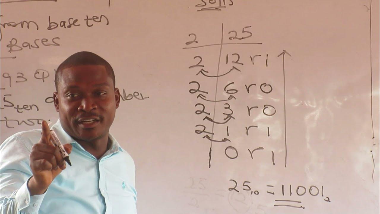 NUMBER BASES 1(converting other bases to base 10, base 10 to other ...