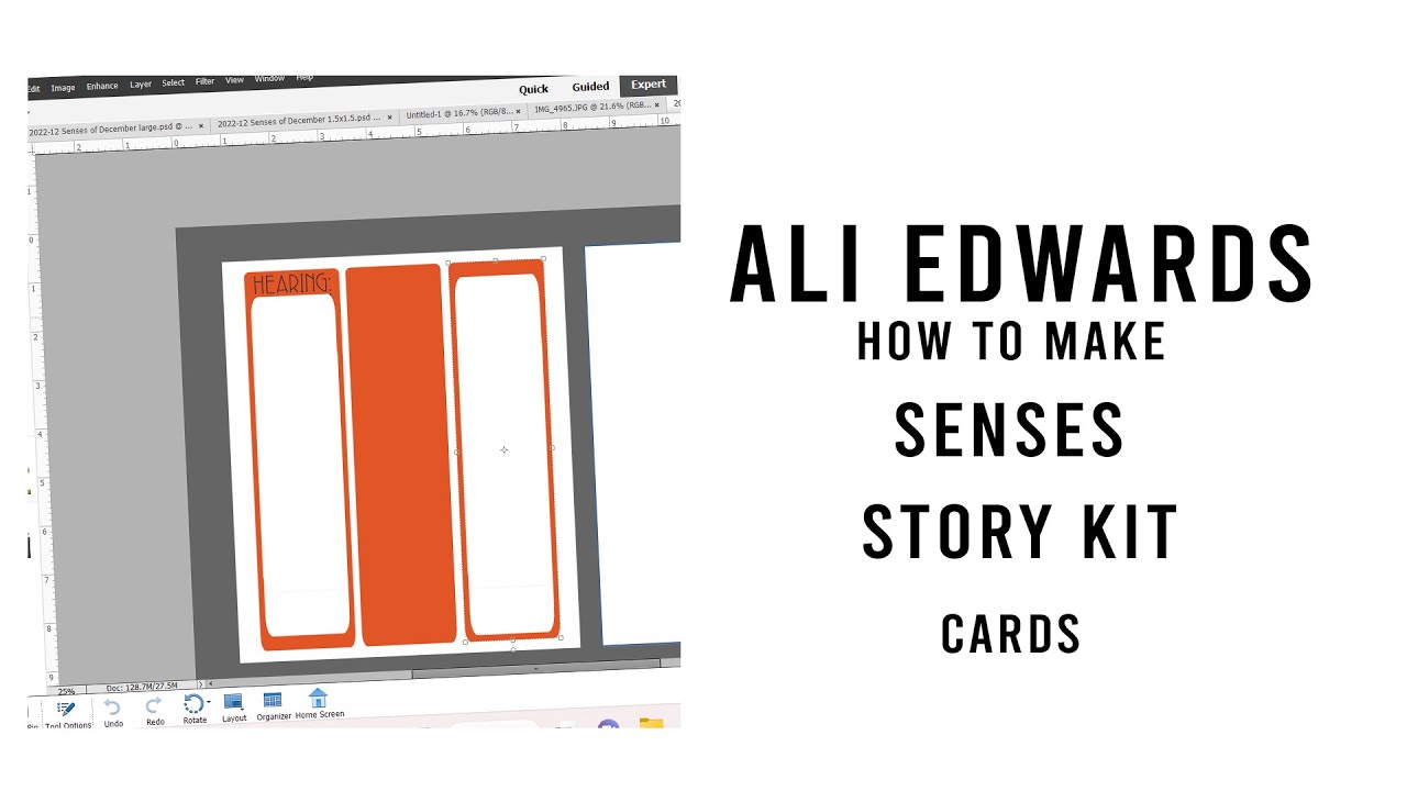 Ali Edwards | Scrapbooking How-To Create Story Kit Cards | Process ...
