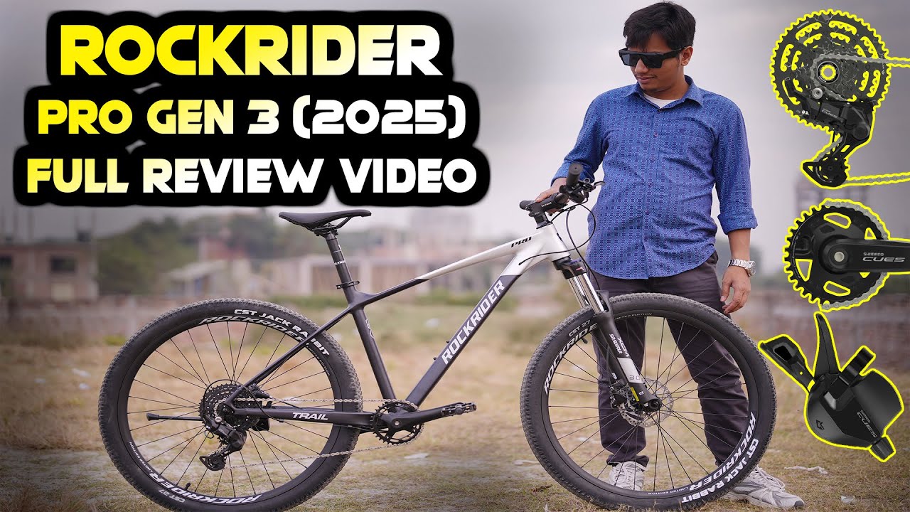 RockRider Pro Gen 3 (2025) Full Review Video || rockrider pro cycle price in bangladesh 2025 ...