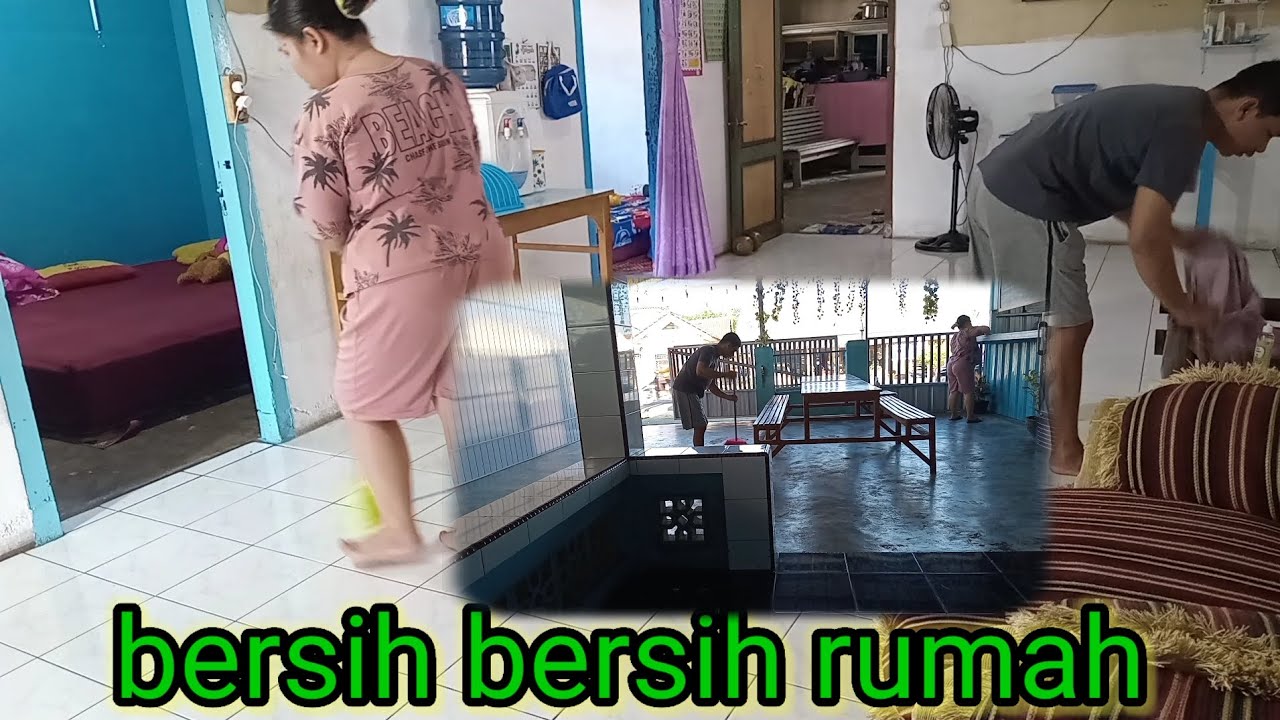 Bersih bersih rumah berdua. - YouTube