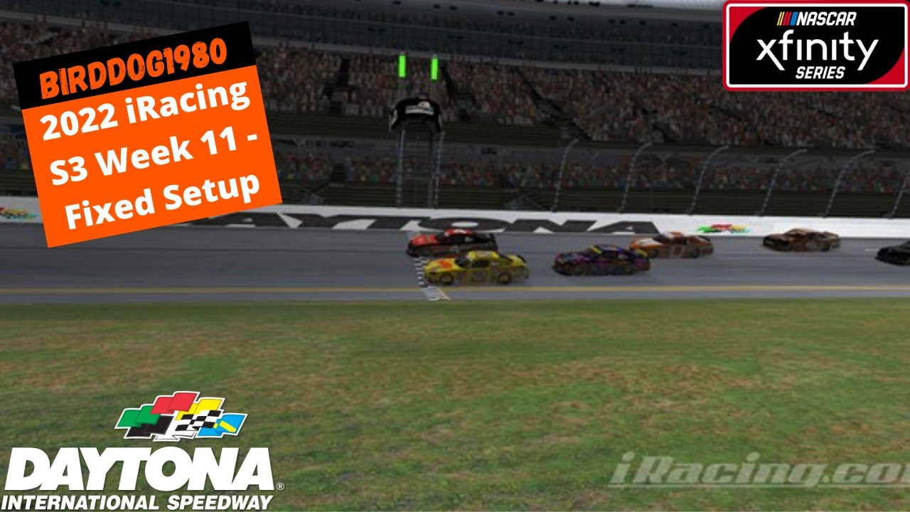 *Daytona Week!!* 2022 iRacing S3 Week 11 - NASCAR Xfinity Series @ Daytona International ...