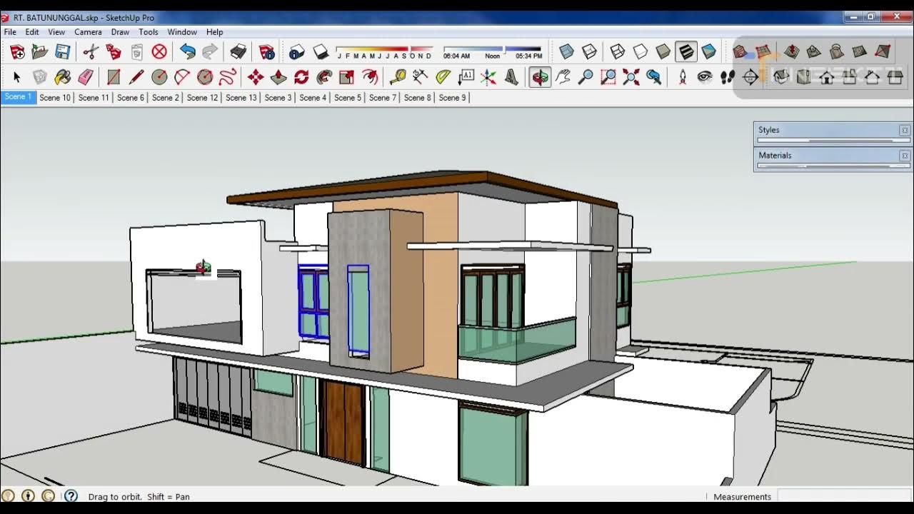 sketchup drawing part 8 - YouTube