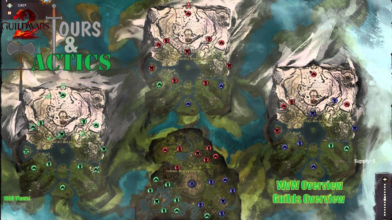 Guild Wars 2: Tours and Tactics Map Hub - YouTube