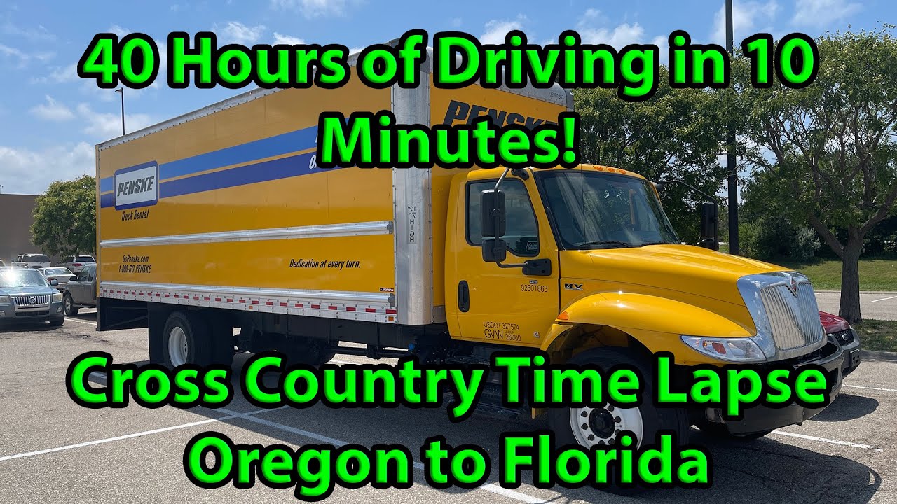 From Oregon to Florida in 10 Minutes - Cross Country Time Lapse - YouTube