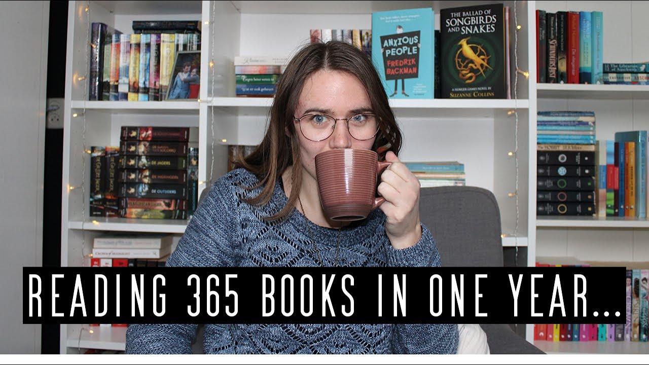 Reading a book a day for a year (2021) - why and how? - YouTube