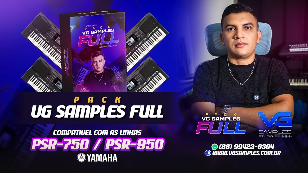 PACK VG SAMPLES S750 - S950 YAMAHA 2025 - 2026 - YouTube