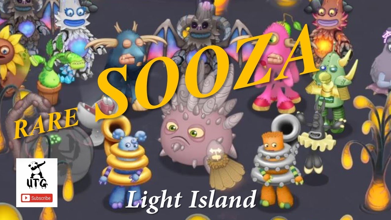 RARE SOOZA Light Island : My Singing Monsters ep.244 - YouTube
