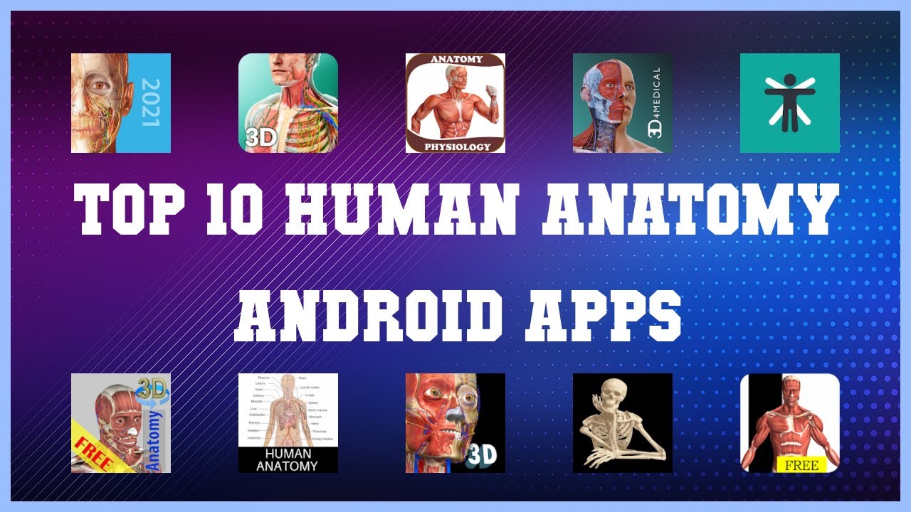 Top 10 Human Anatomy Android App | Review - YouTube